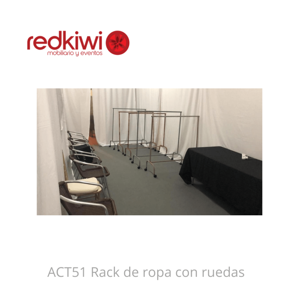 Rack de Ropa con Ruedas - RedKiwi