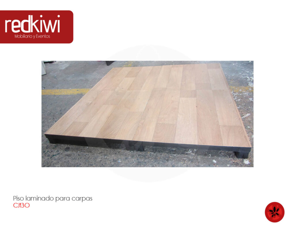 Piso laminado para carpas - RedKiwi