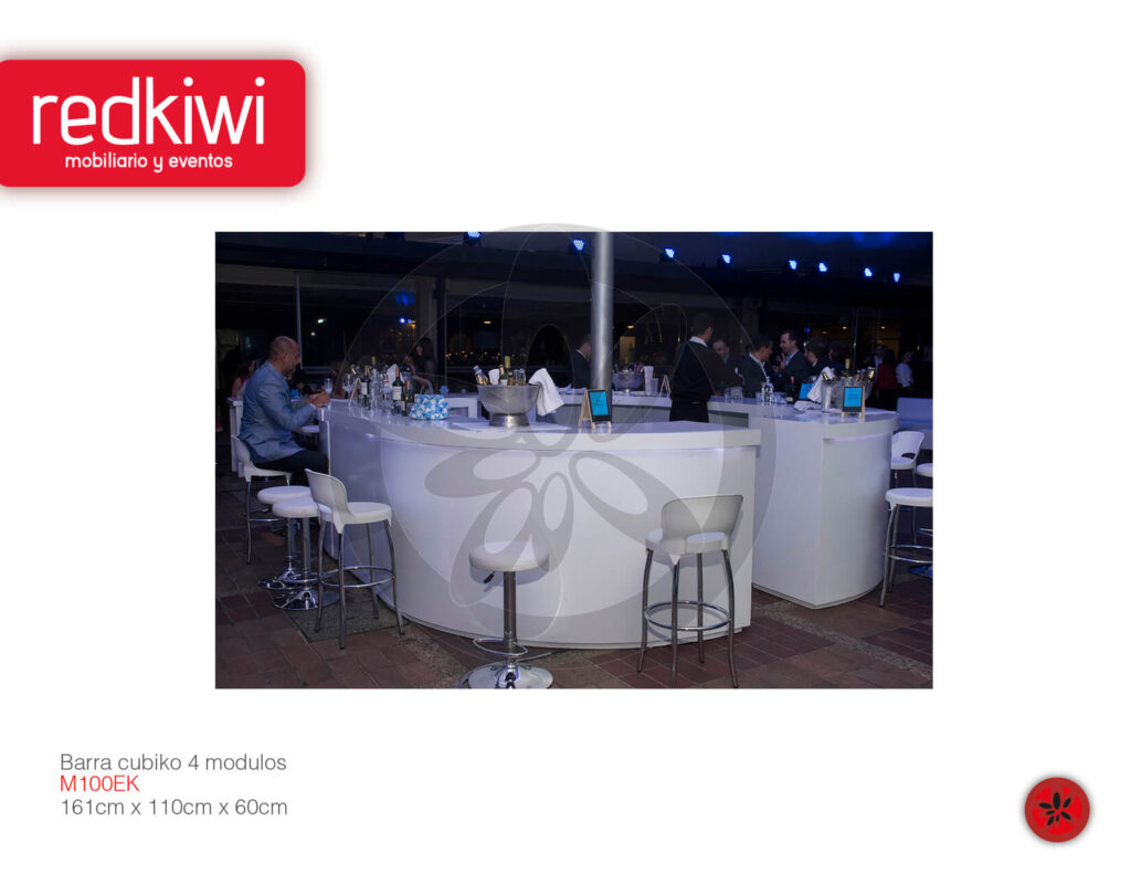 Barra Curva M?dulos - RedKiwi