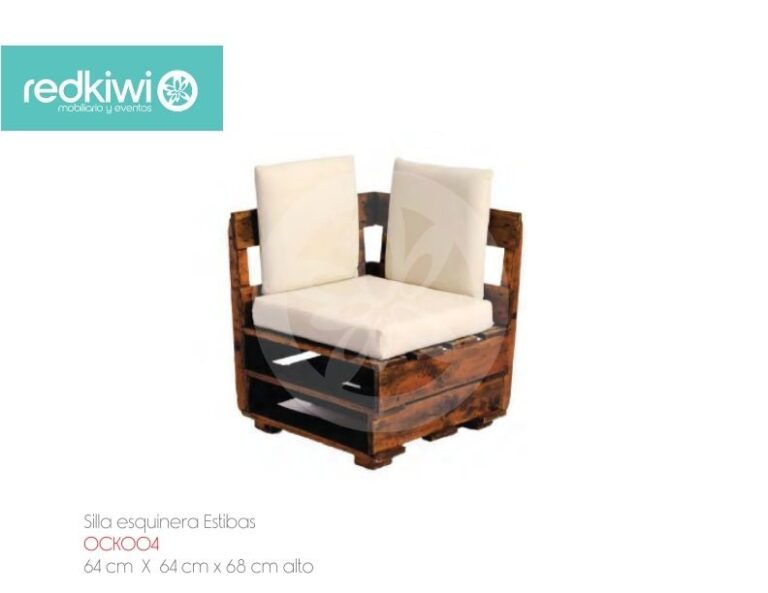 Silla esquinera Estibas - RedKiwi